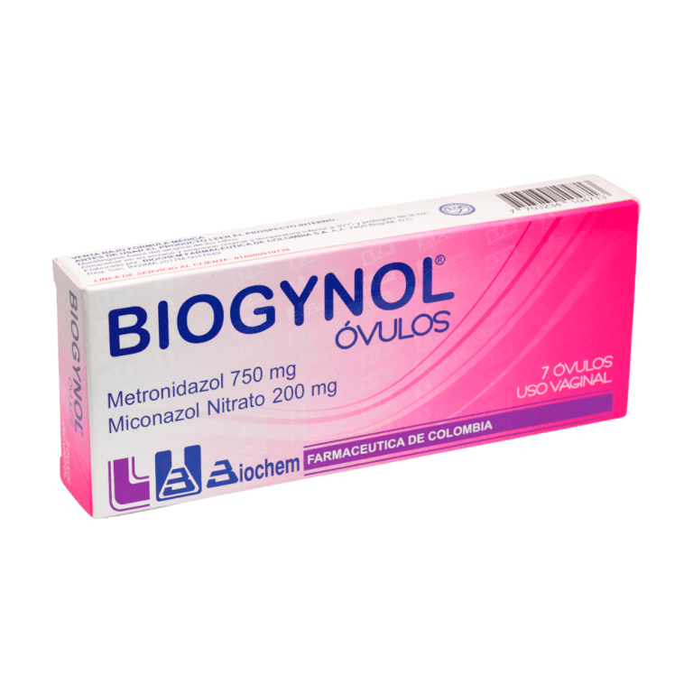 BIOGYNOL ® CAJA X 7 ÓVULOS VAGINALES (REG. SANITARIO: INVIMA 2022M ...