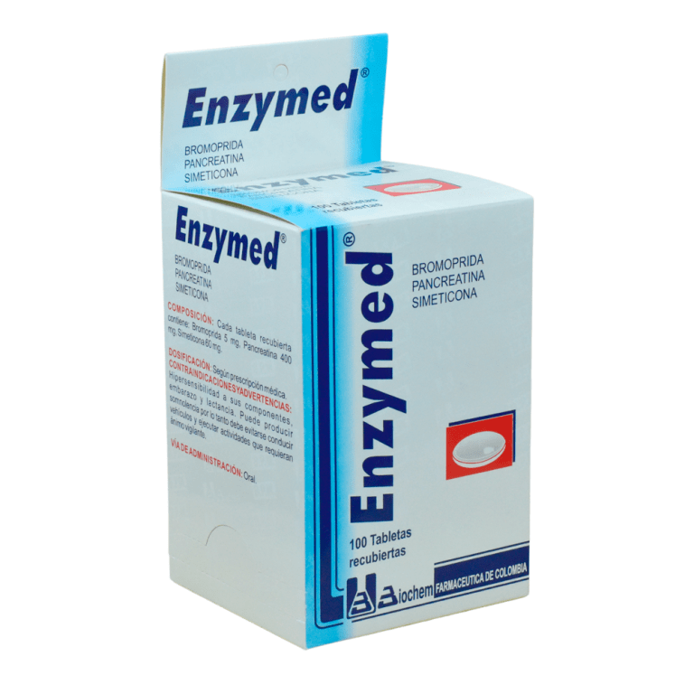 ENZYMED ® CAJA X 100 TABLETAS (REG. SANITARIO: INVIMA 2015M-0004192-R1 ...