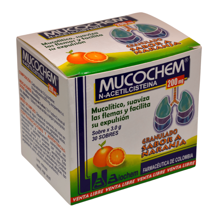 MUCOCHEM ® GOTAS PEDIÁTRICAS X 30mL (REG. SANITARIO: INVIMA 2021M ...