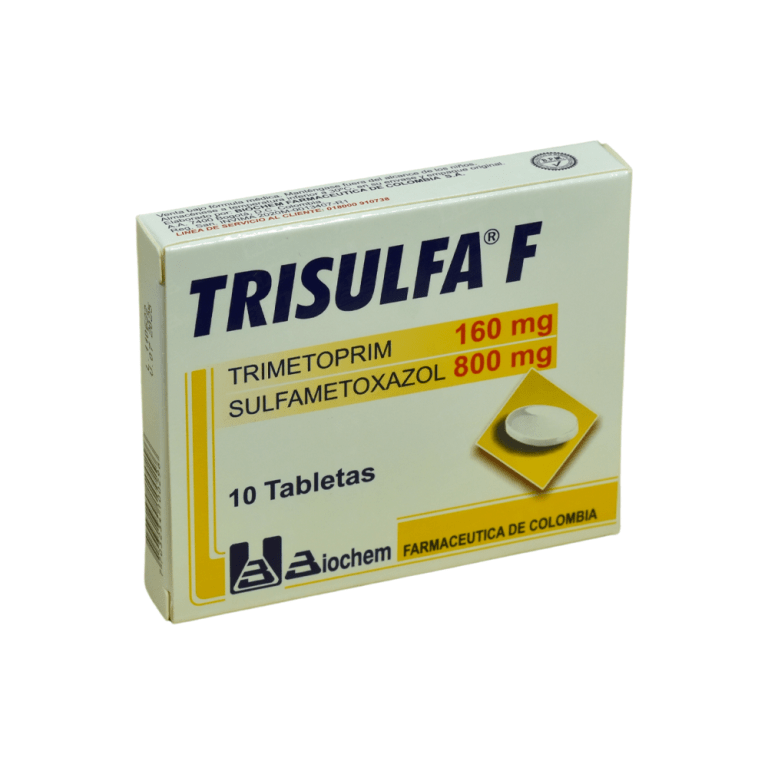 TRISULFA ® F CAJA X 10 TABLETAS (REG. SANITARIO: INVIMA 2020 M-0013407 ...