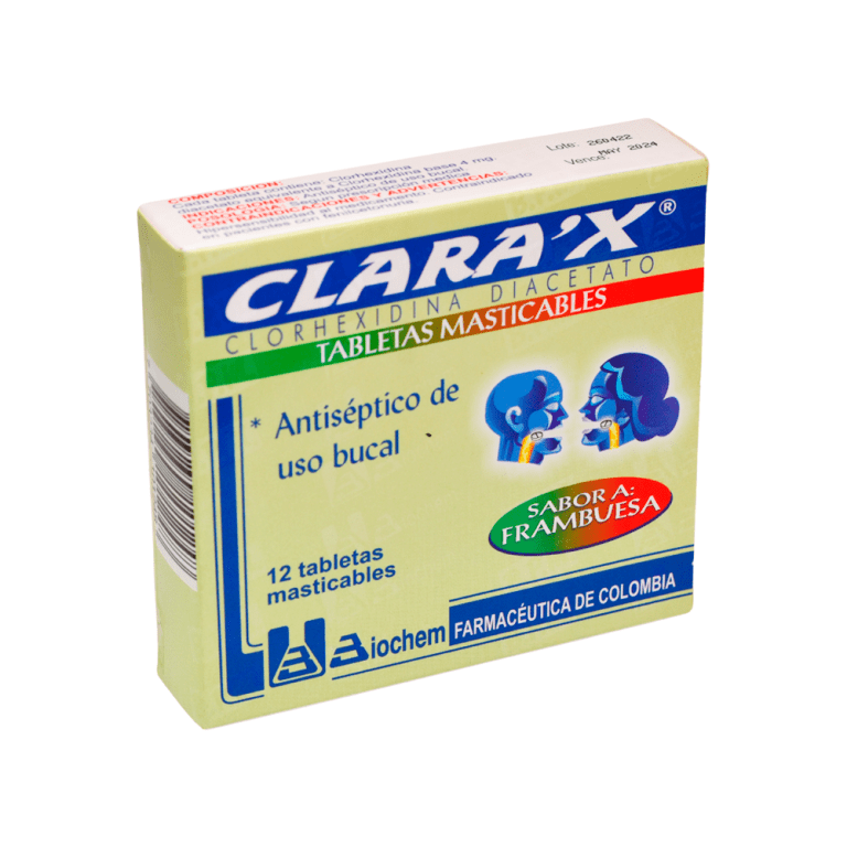 CLARA´X ® CAJA X 100 TABLETAS (REG. SANITARIO: INVIMA 2007 M-006848- R1 ...